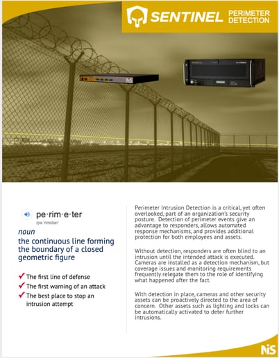 Don't Overlook Perimeter Intrusion Detection